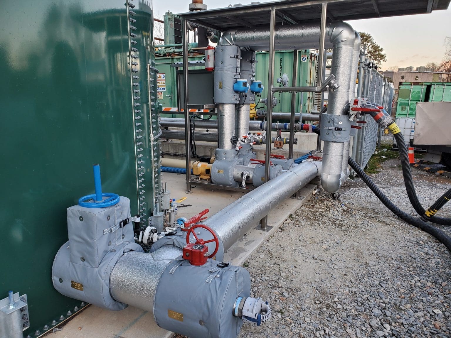Mechanical Insulation System - Waste Water Piping & Tanks ...